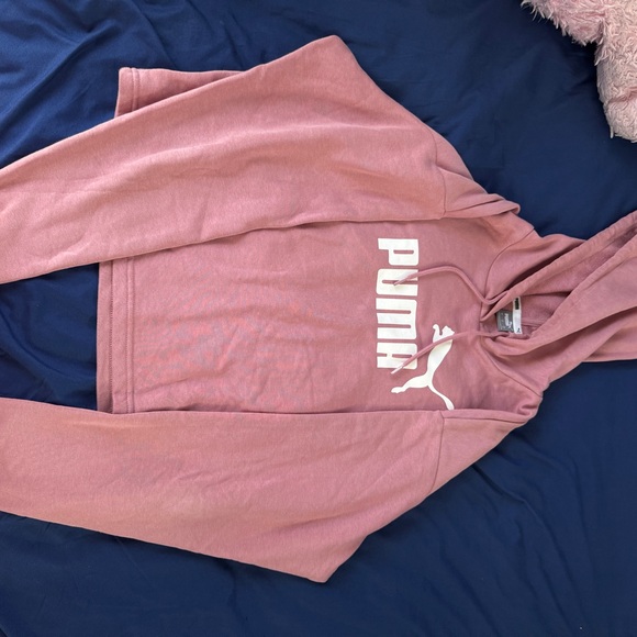Puma | Tops | Puma Pink Hoodie | Poshmark